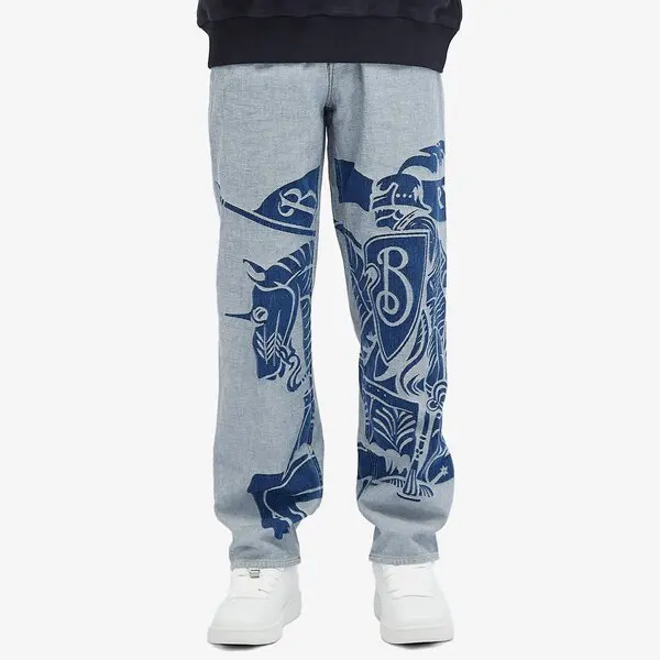 Burberry Ekd Jeans In Denim Blue - 50% Off | Editorialist